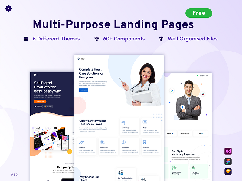 Elearning Landing Page designs, themes, templates and downloadable ...