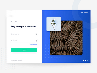 #Exploration - Login by Saiful Bahri on Dribbble