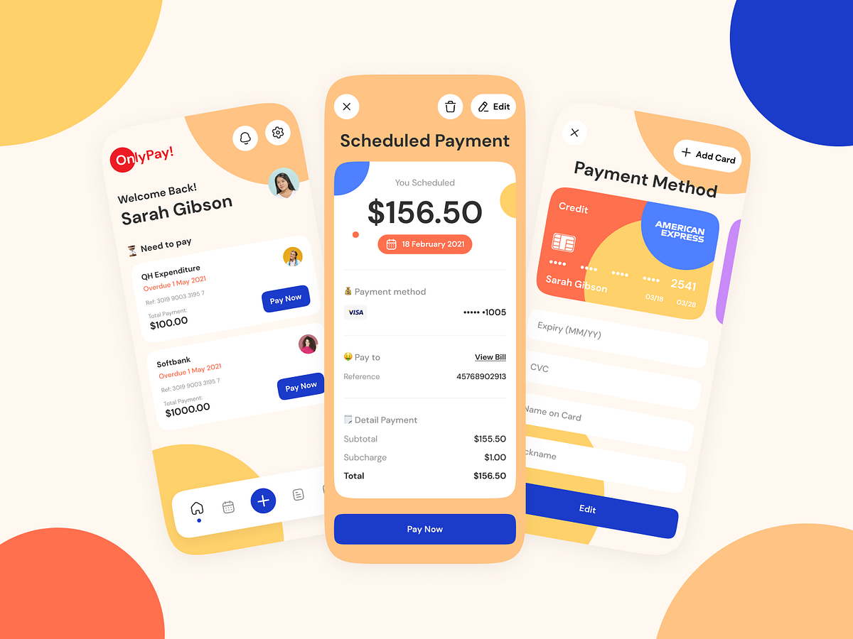 Browse thousands of Payment Method images for design inspiration | Dribbble