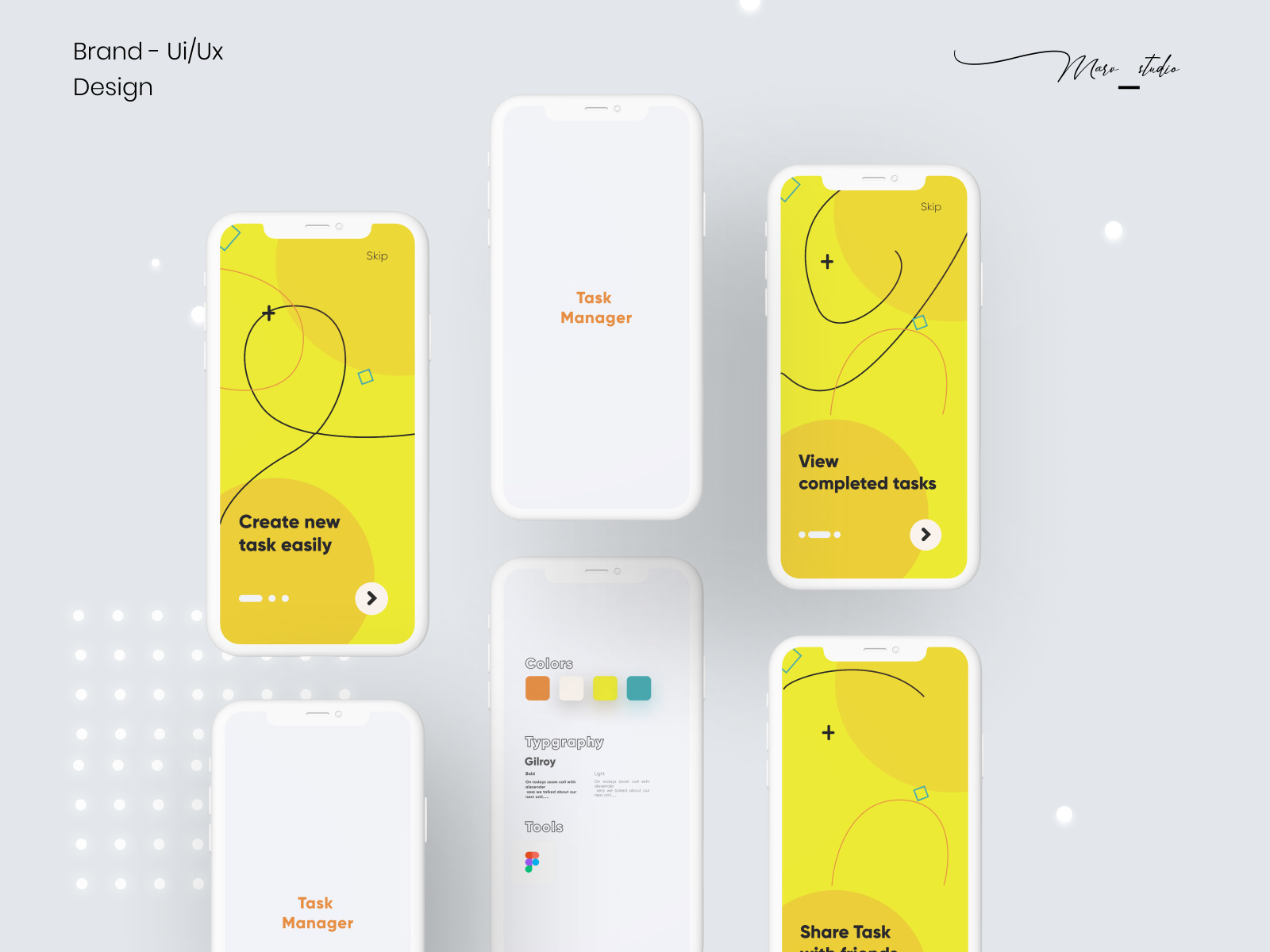 Notes app ui 2 by Marvis on Dribbble