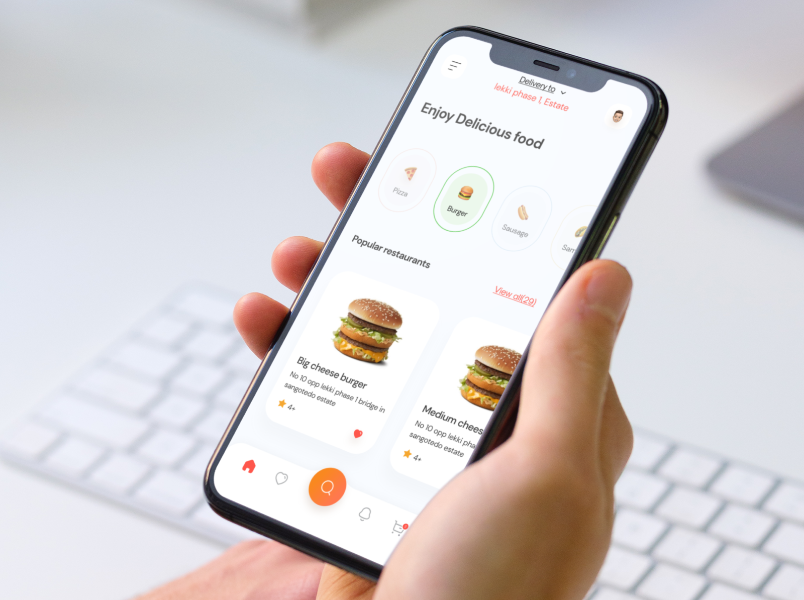 Food app Ui kit by Marvis on Dribbble
