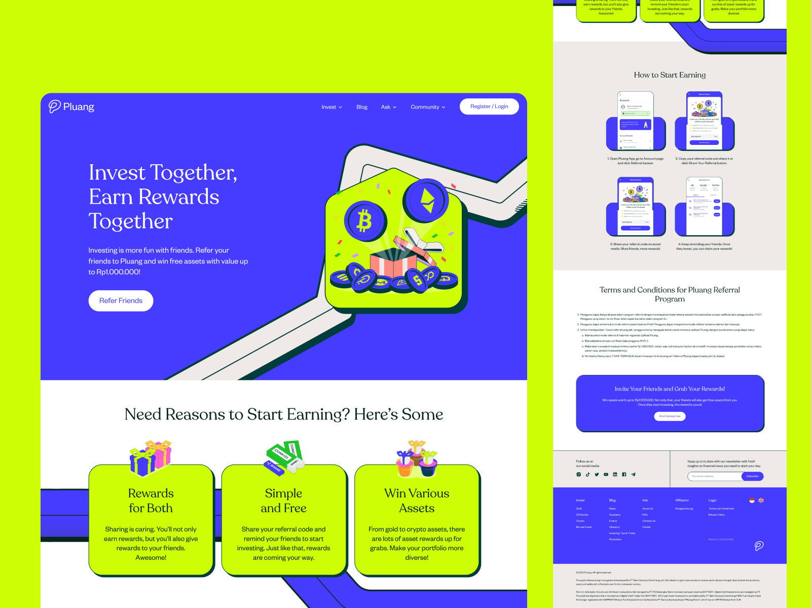 Fintech Landing Page by Marvin Louis Honanda on Dribbble