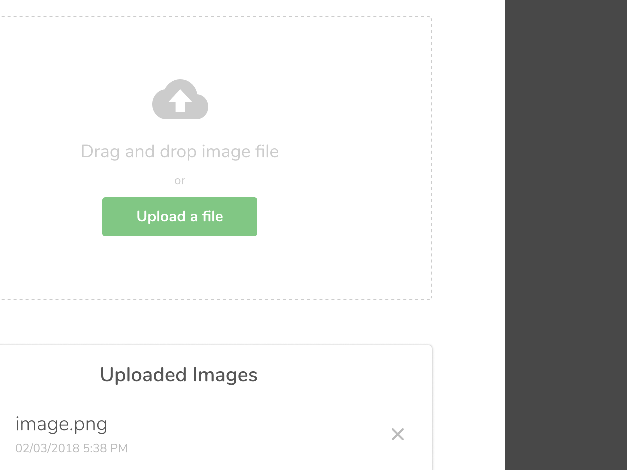 Upload Image File by Lyanna Ho on Dribbble