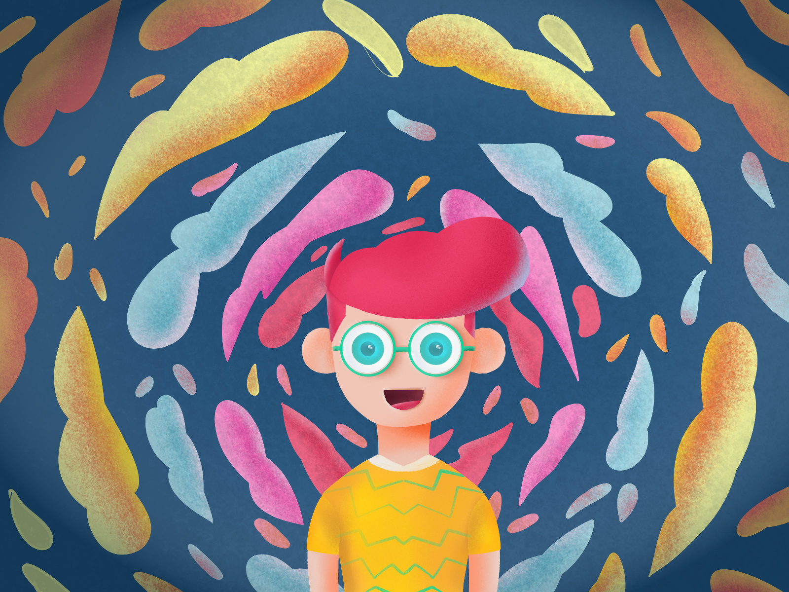 Never forget the kid inside us by Sathya illustration on Dribbble