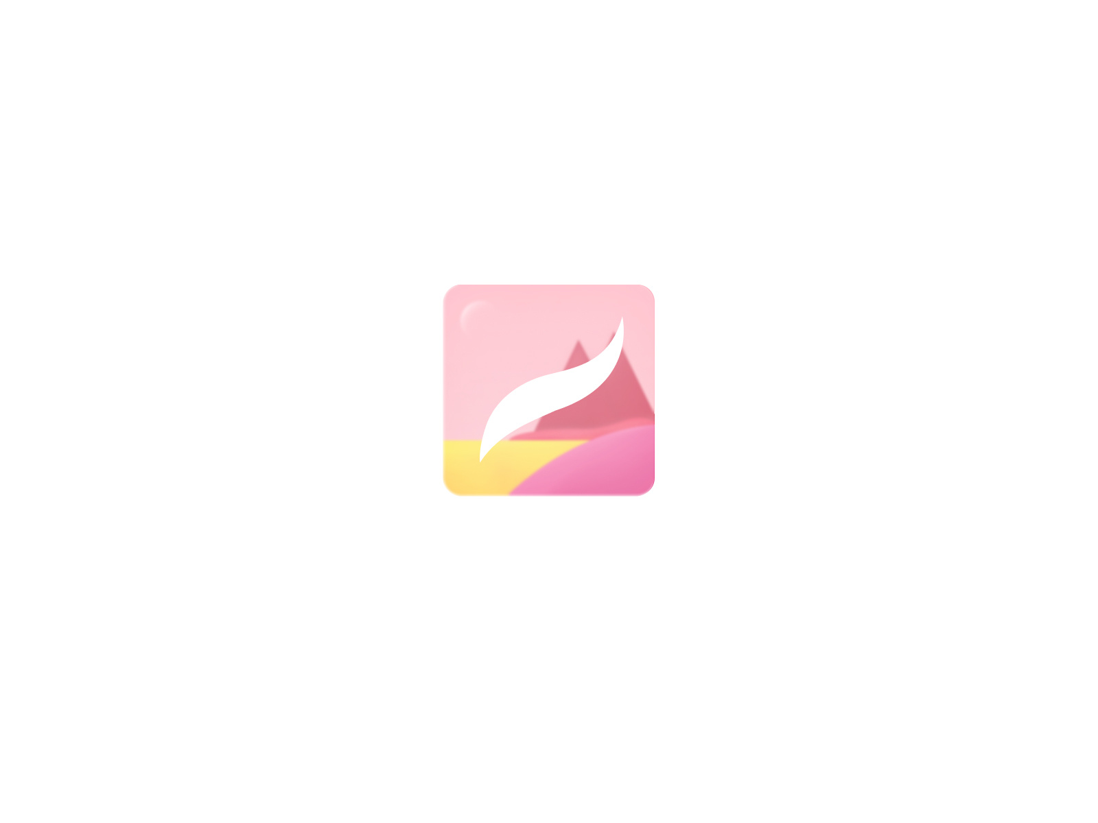 procreate logo by Sathya illustration on Dribbble