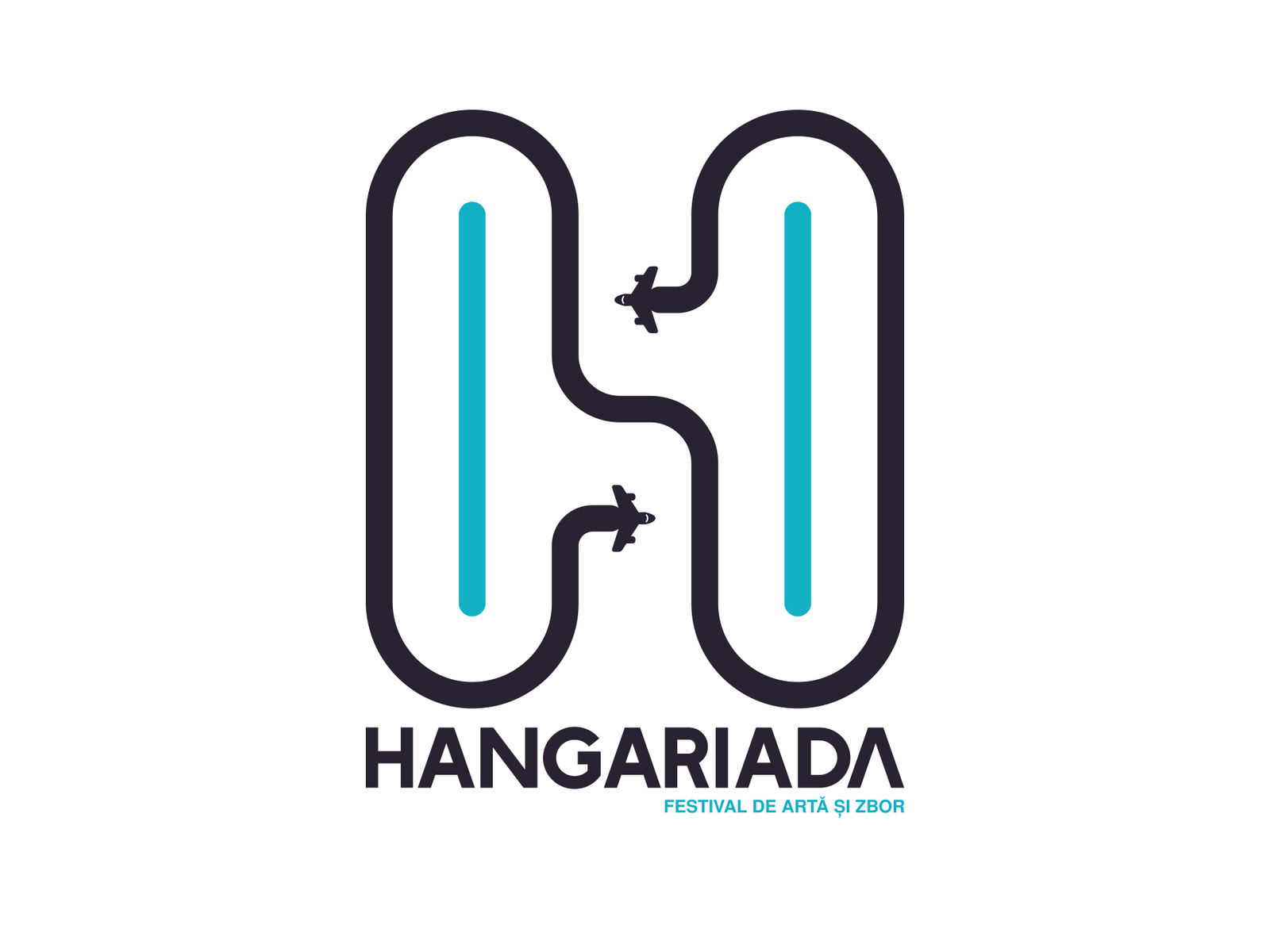 Hangariada 2019 - Logo by Stefan Adespi on Dribbble