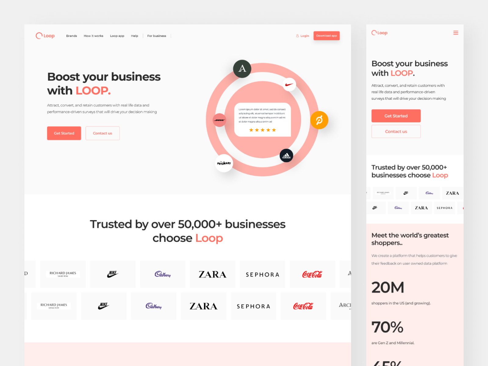Feed The Loop - Website Inspiration 1 by Ayobami Emmanuel Adeolu on ...