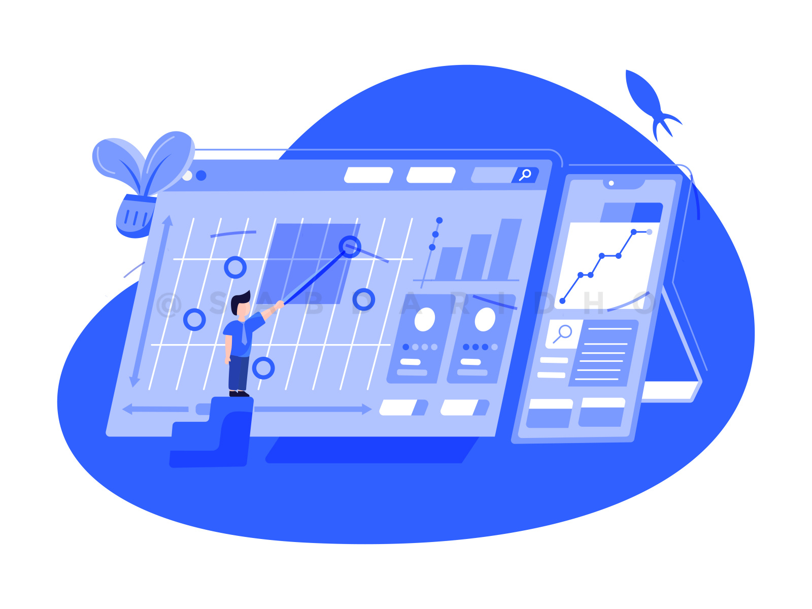 Regular investment checks by Sabda Ridho on Dribbble