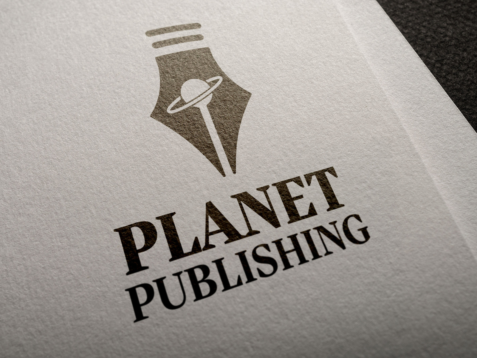 Planet Publishing Logo by Evan Eggers on Dribbble