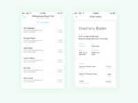 iOS Organizer App by Lumen Bigott | Dribbble | Dribbble