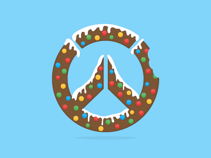 Overwatch Gingerbread by Smokie Lee on Dribbble