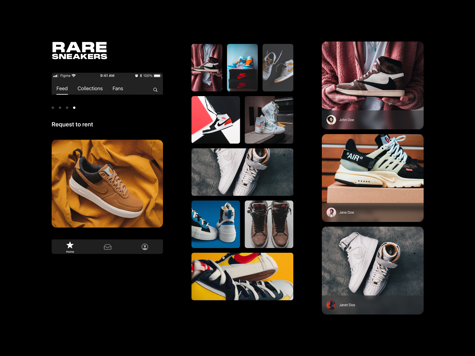 Rare Sneakers App iOS Figma Design by Roy Quilor on Dribbble