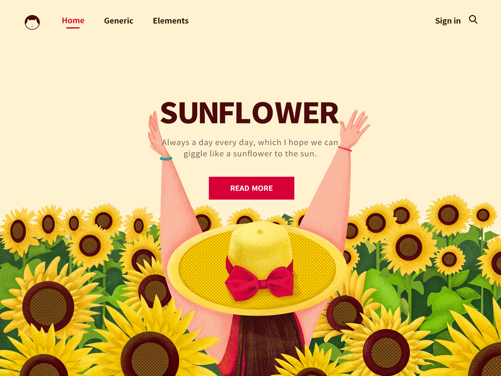 Sunflower by chennana on Dribbble