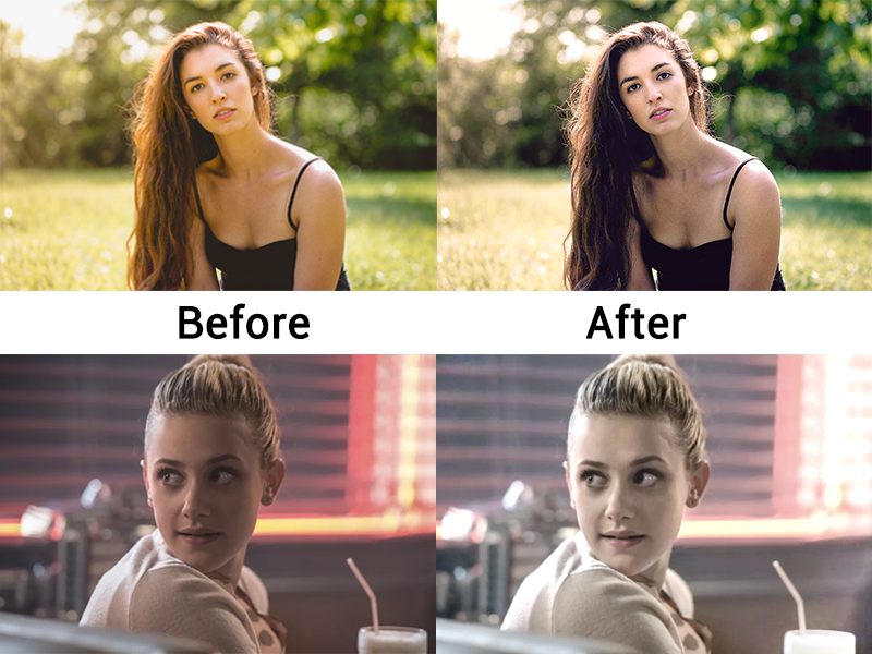 color correction in photo by Rukhsana on Dribbble