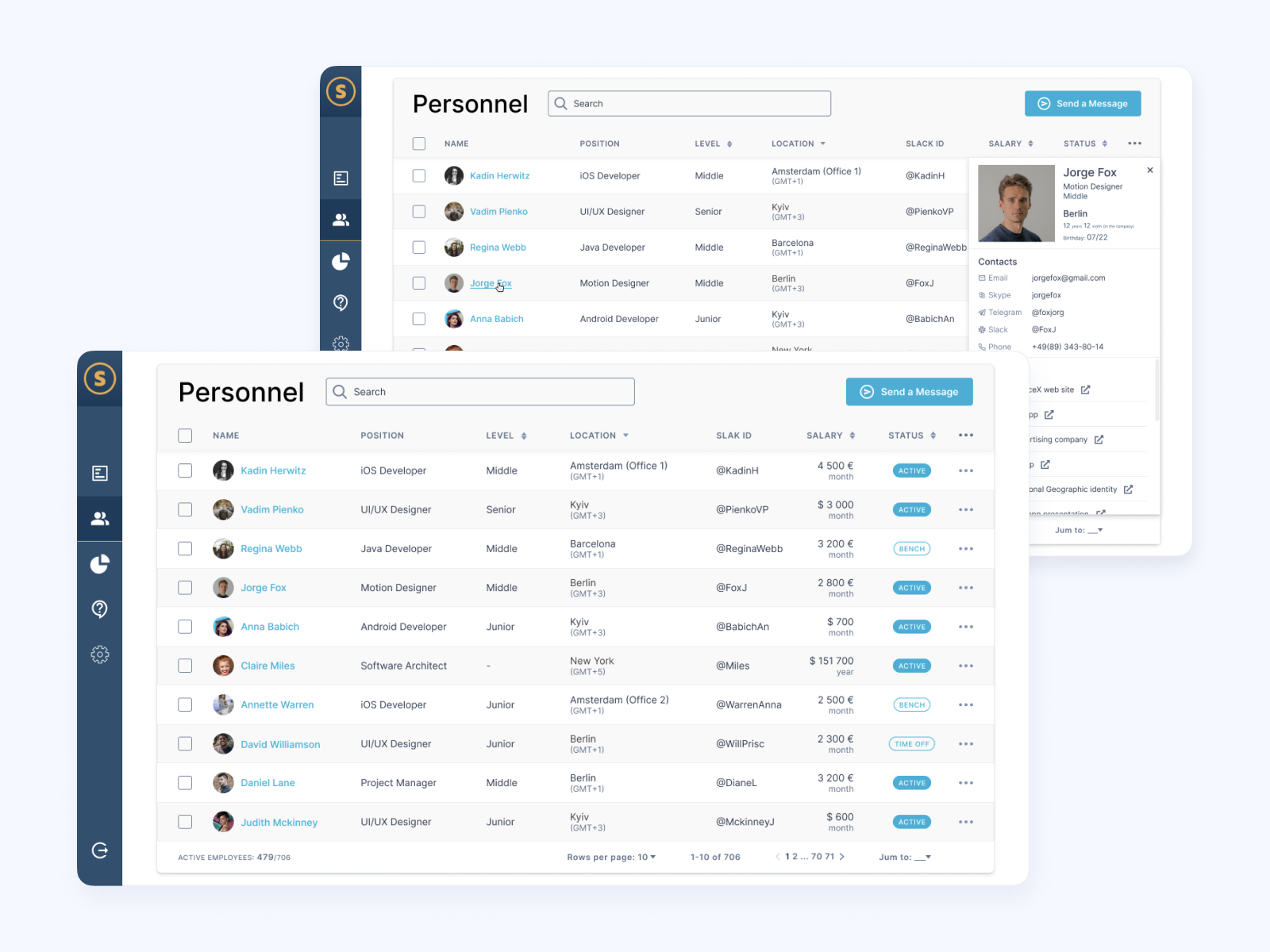 Table Design by Serhii Khomenko on Dribbble