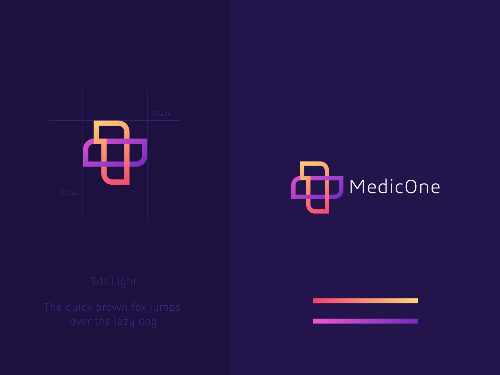 Medic One Logo by inkyy on Dribbble