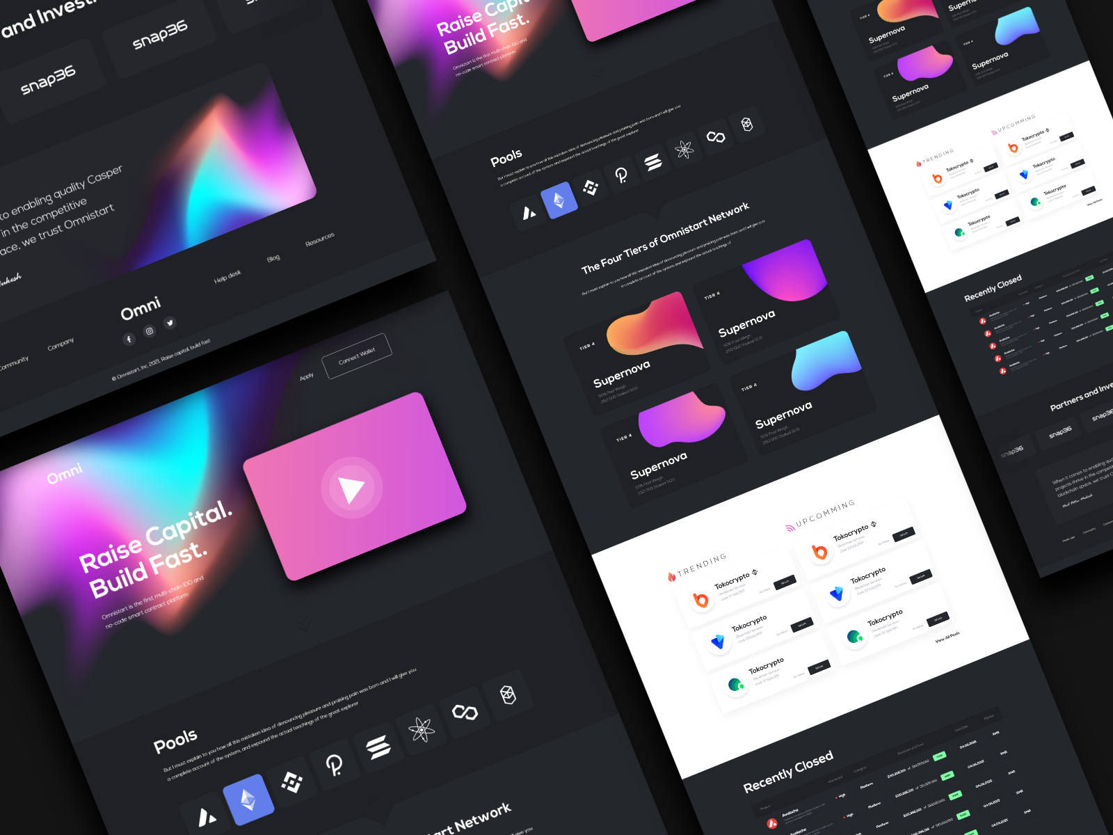 Omni Website Design by inkyy on Dribbble