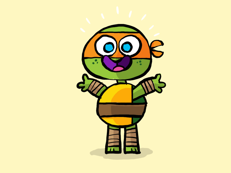 Baby Mikey by Joey Ellis on Dribbble