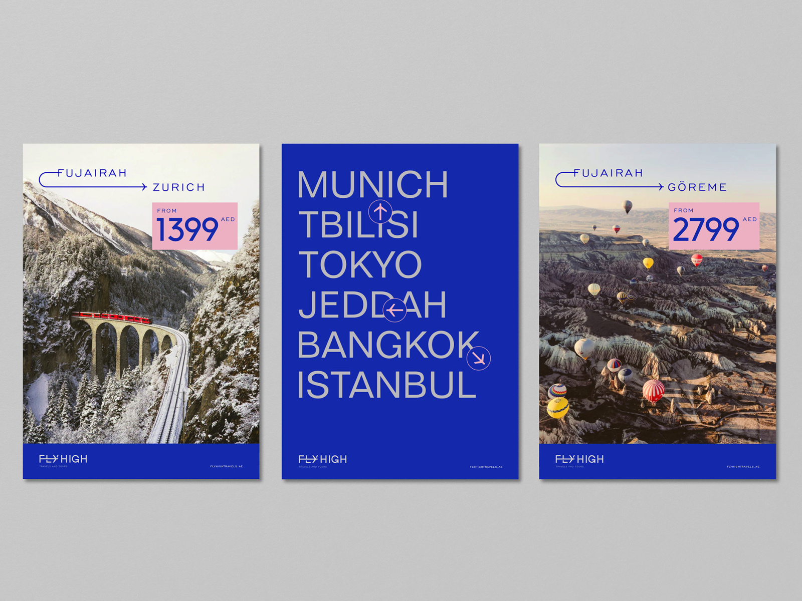 Poster Prototype for Fly High by Dana V on Dribbble