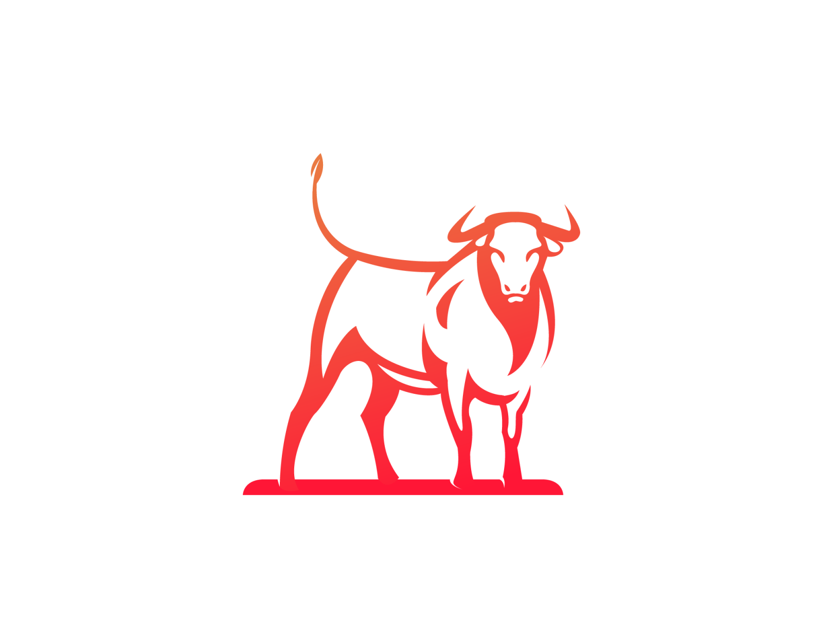 Bull mark. by Hatim Elmerabet™ on Dribbble