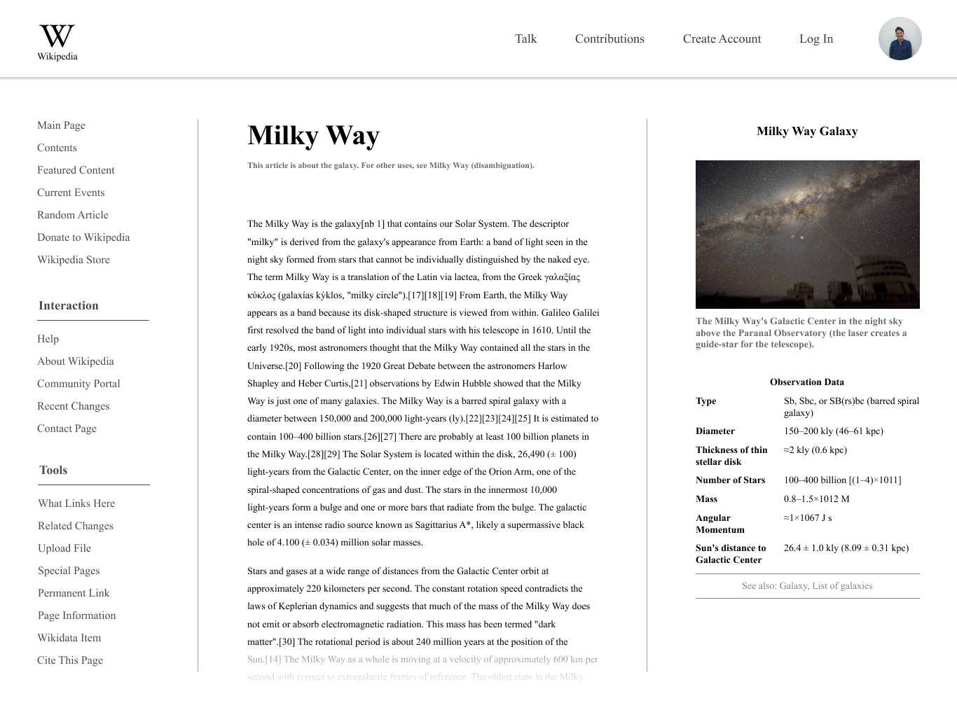 Wikipedia Redesign by Keith Lim on Dribbble