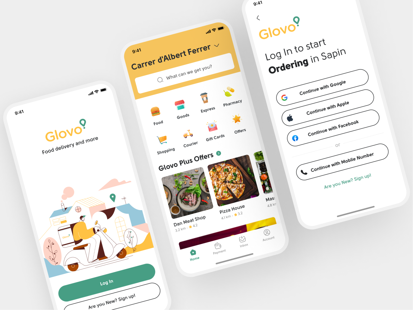 Glovo App Redesign By Abe On Dribbble