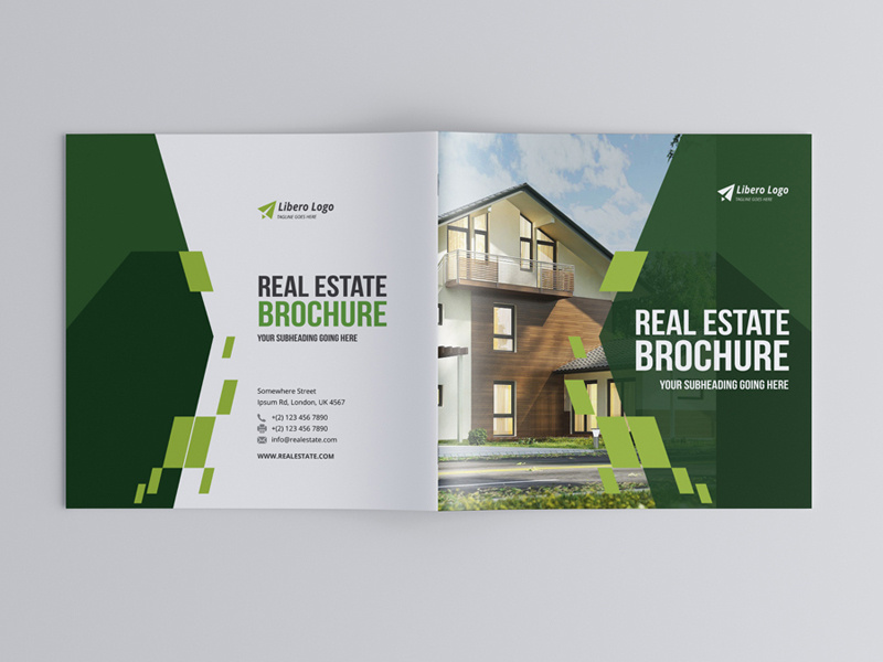 Real Estate Square Brochure By Papiya Sultana Jany On Dribbble