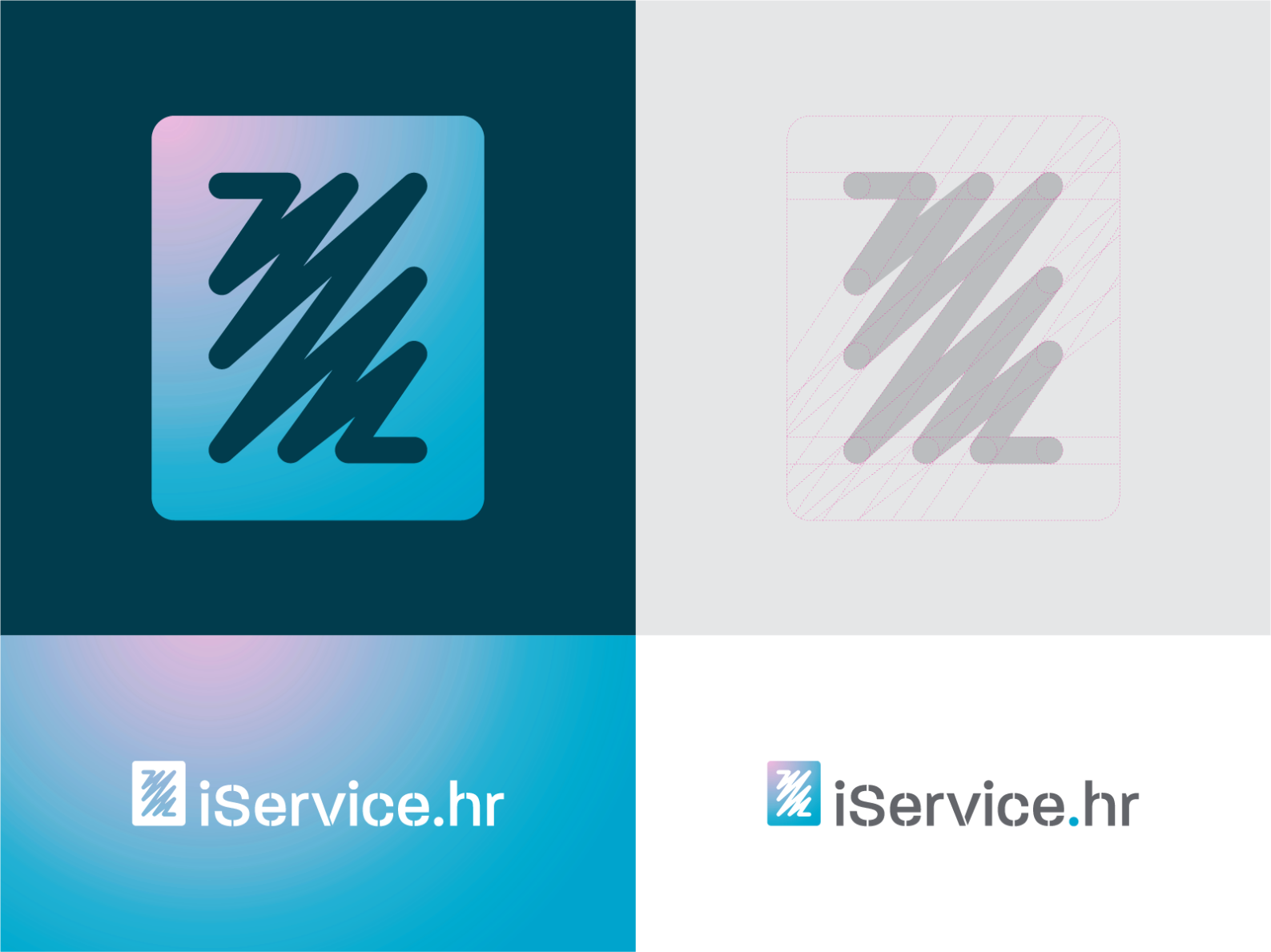 iService logotype by Ales Horvatek on Dribbble