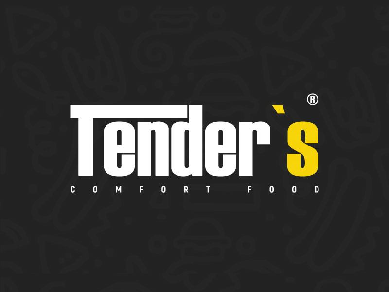 TENDERS restaurant | branding by Gegraph Agency on Dribbble