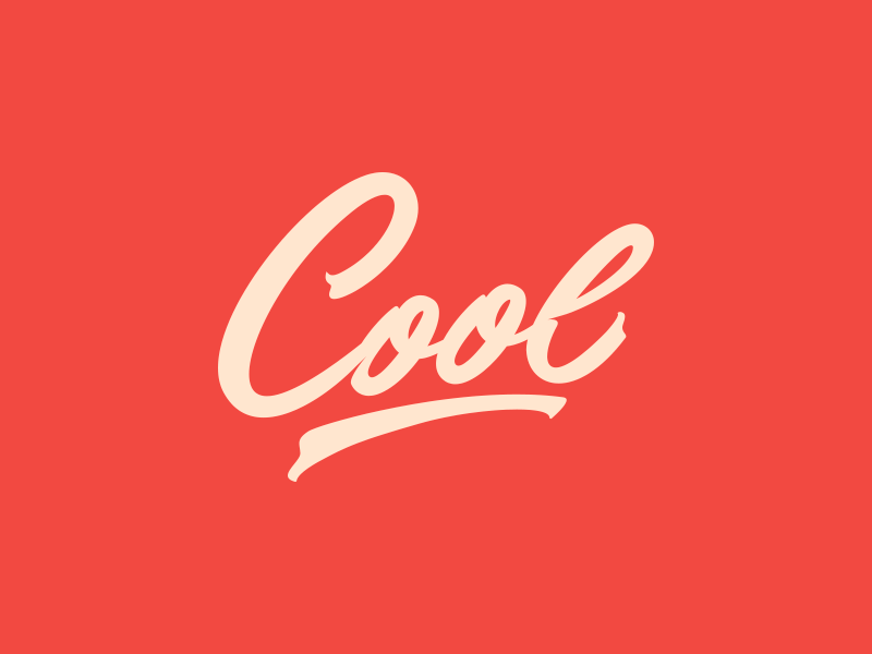 Cool Logo by Yevdokimov Type on Dribbble
