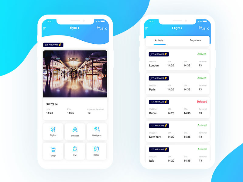 Mobile App Home screen by Neha Goyal on Dribbble