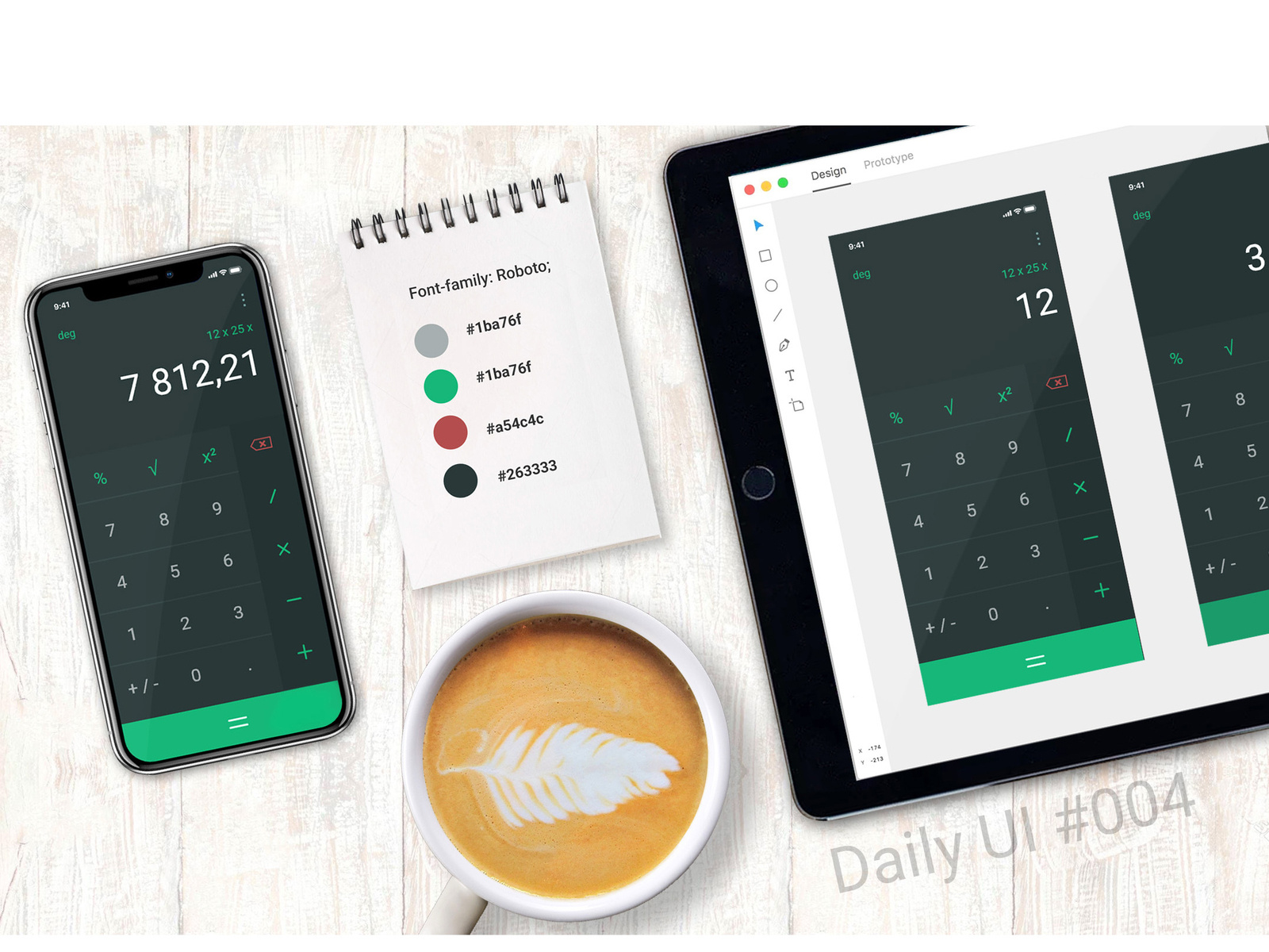 Daily UI #004: Calculator by Max Melnychenko on Dribbble