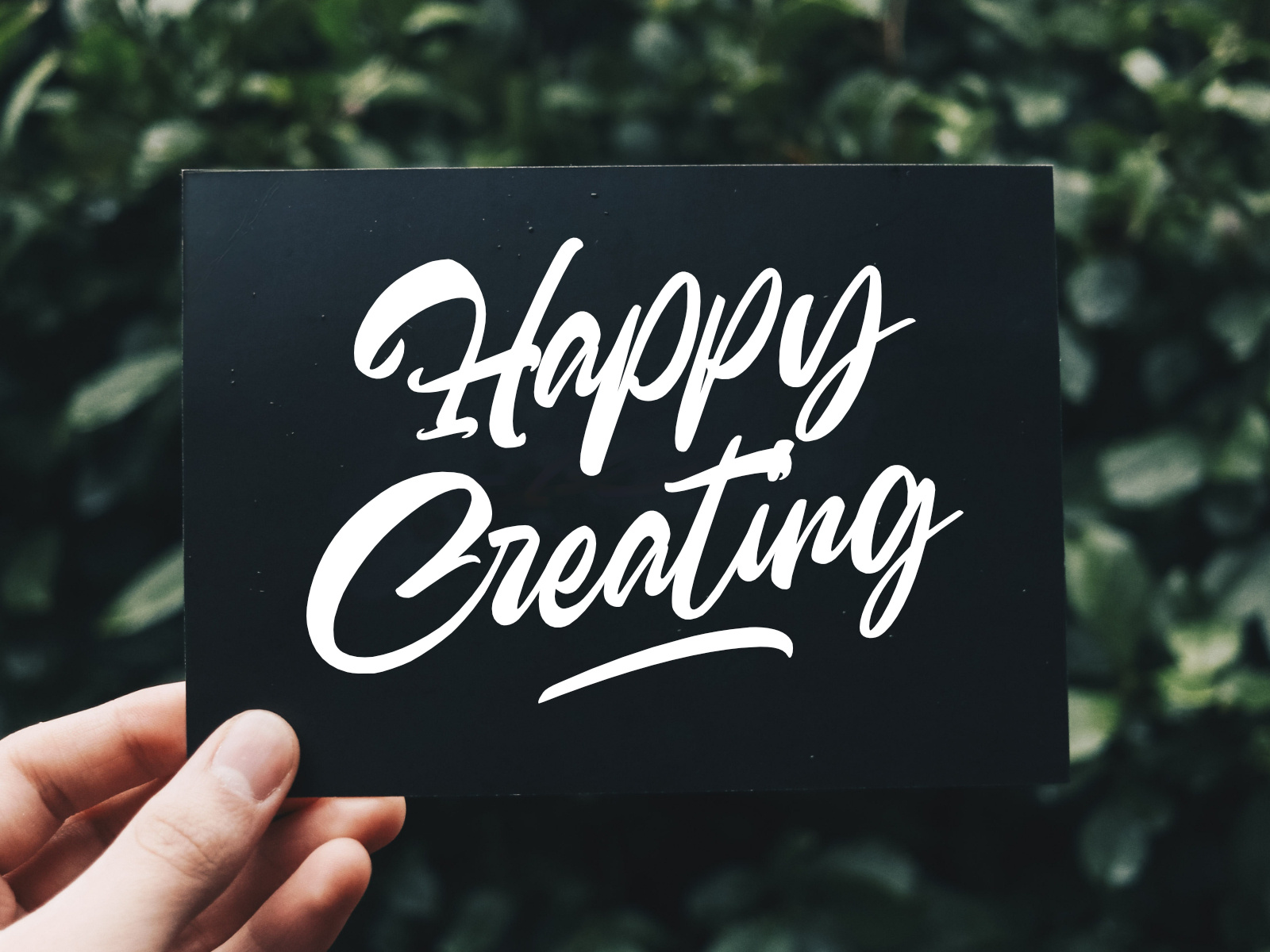 Happy Creating by Damarletter on Dribbble