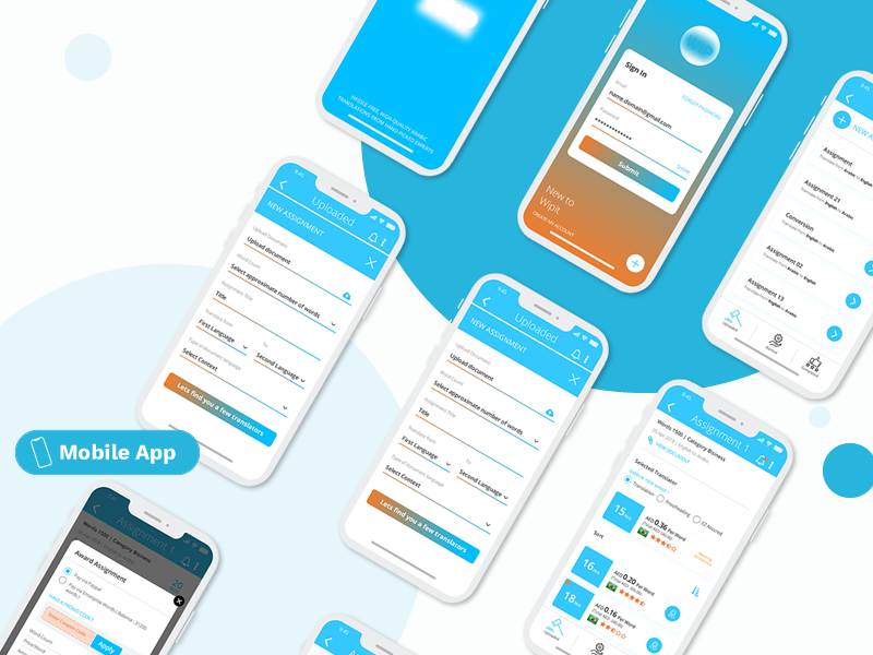 Mobile App Screen by Vishal Goud on Dribbble