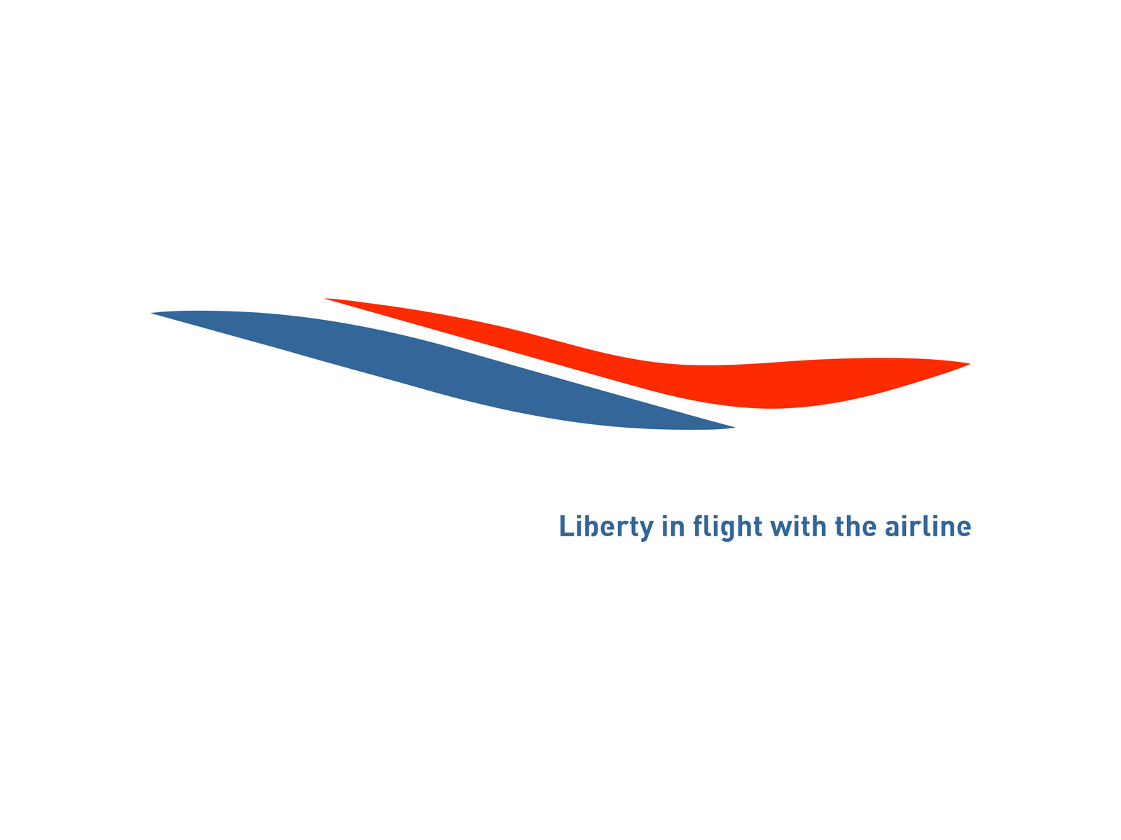 Liberty In Flight With The Airline by Anatoly Sbitnev on Dribbble
