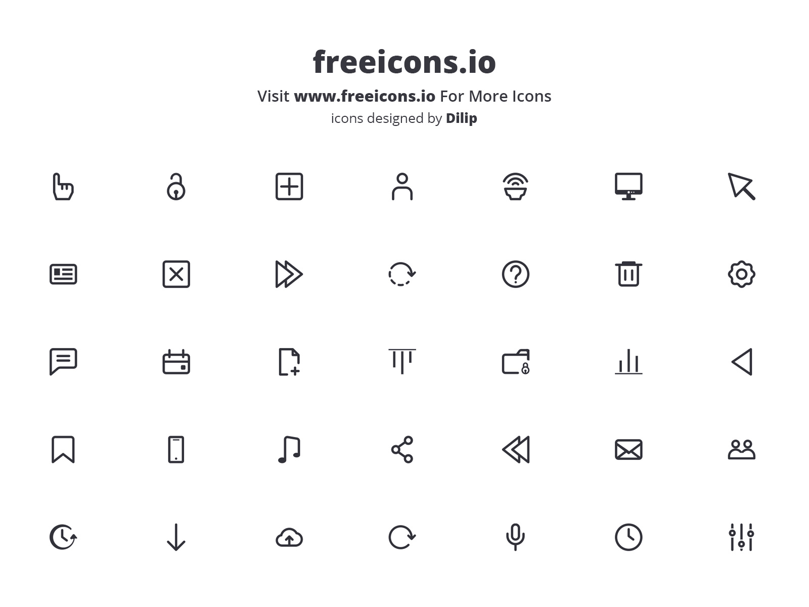 free icons by freeicons on Dribbble