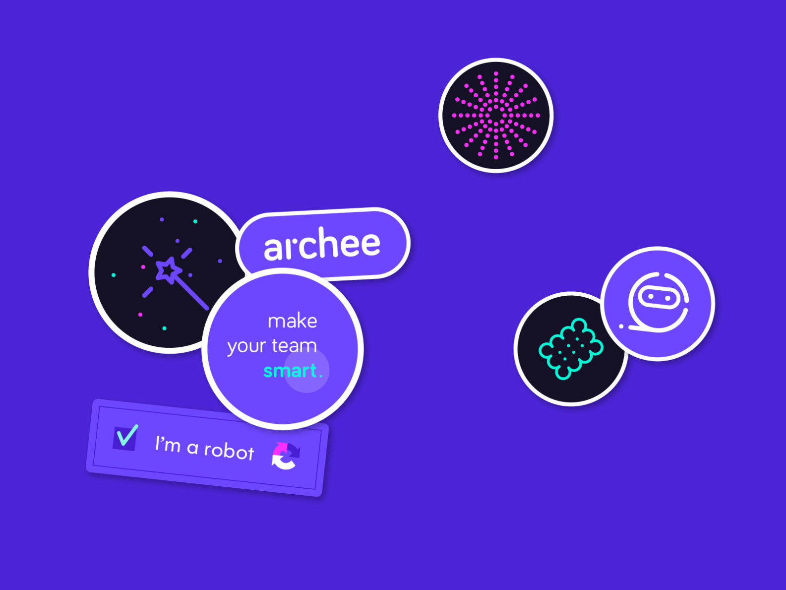 Stickers | Archee by Aga Krzciuk for PLEO on Dribbble
