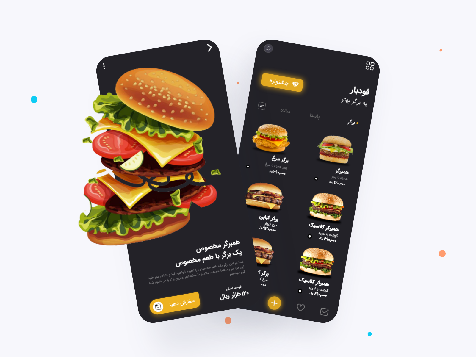 Food Application Project by Ario design on Dribbble