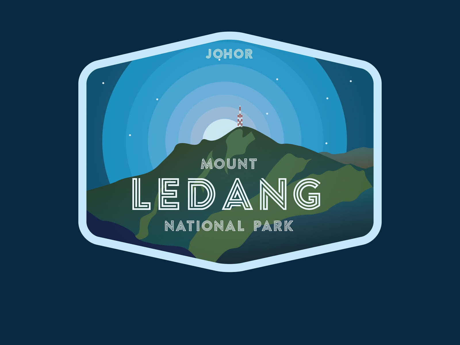 Mount Ophir (Ledang) by Zulfadzli Azham on Dribbble