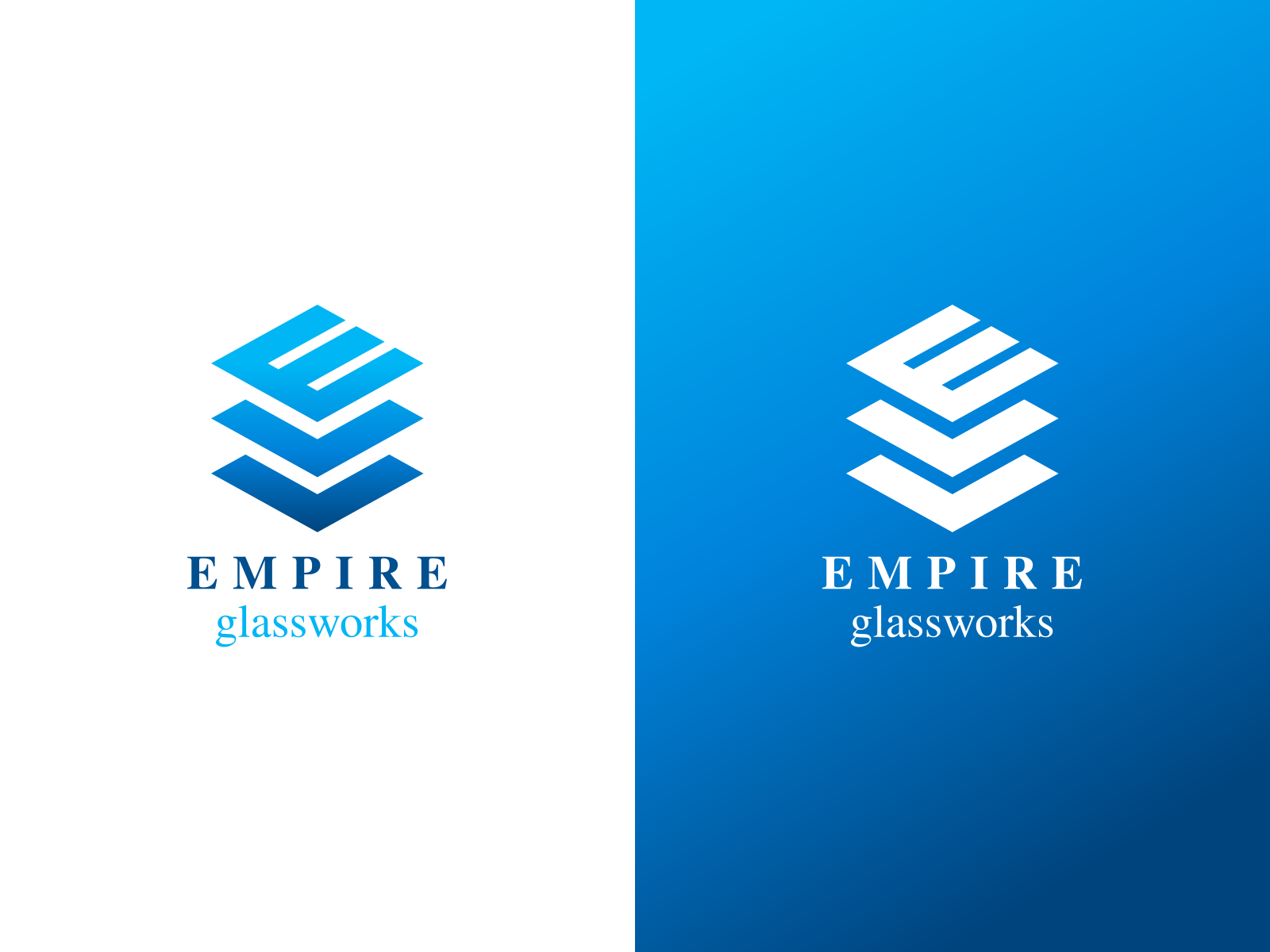 Empire Glassworks Logo by Aakash Gokul S on Dribbble