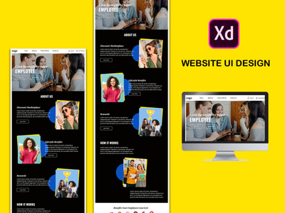 Employee Hub website UI design by venkycreativeworks on Dribbble