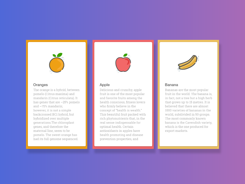 Education Cards by Manish Hans on Dribbble