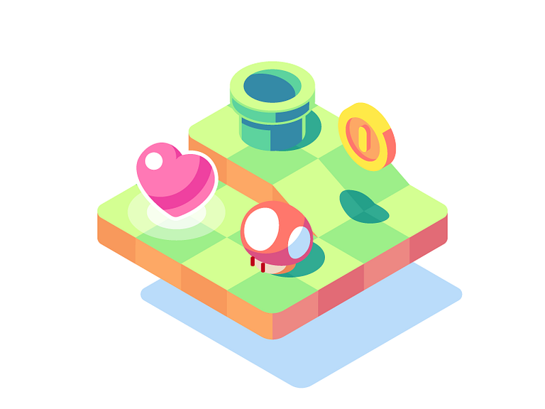 Mario basics by Ben Bely on Dribbble