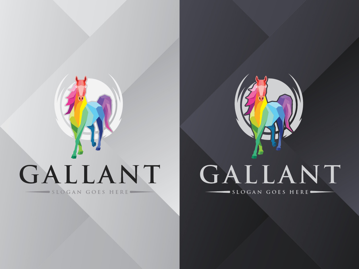 Gallant Horse Logo | definingeverthing