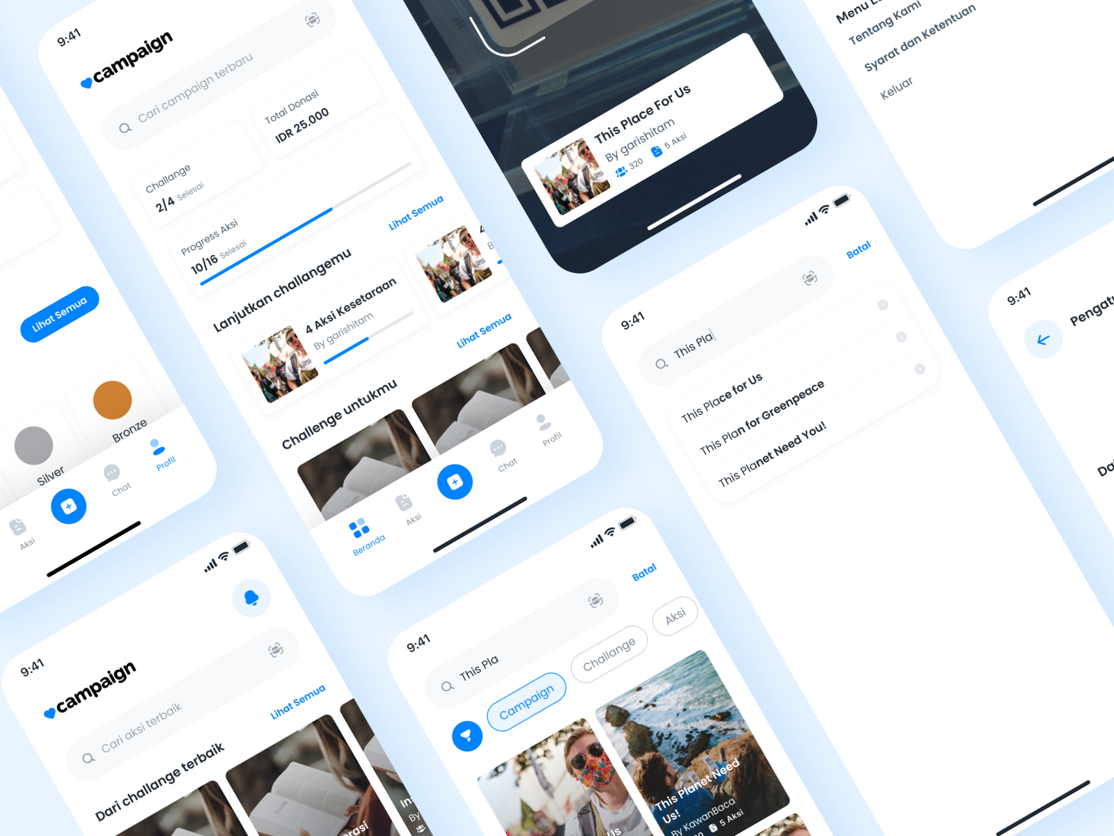 Campaign.com App Design by Faishal Rusydan on Dribbble