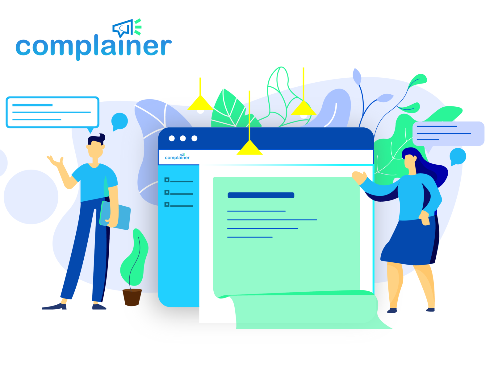 Complainer by Tasya Amalia on Dribbble
