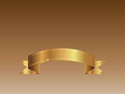 Gold Banner by Lucie Knotová on Dribbble