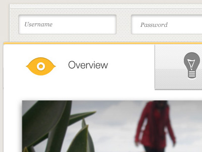 Tab Slider by Bryan Belanger on Dribbble