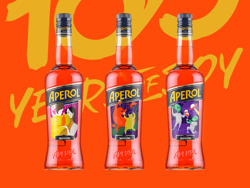 Aperol packaging concept by Anna Mykhailova on Dribbble
