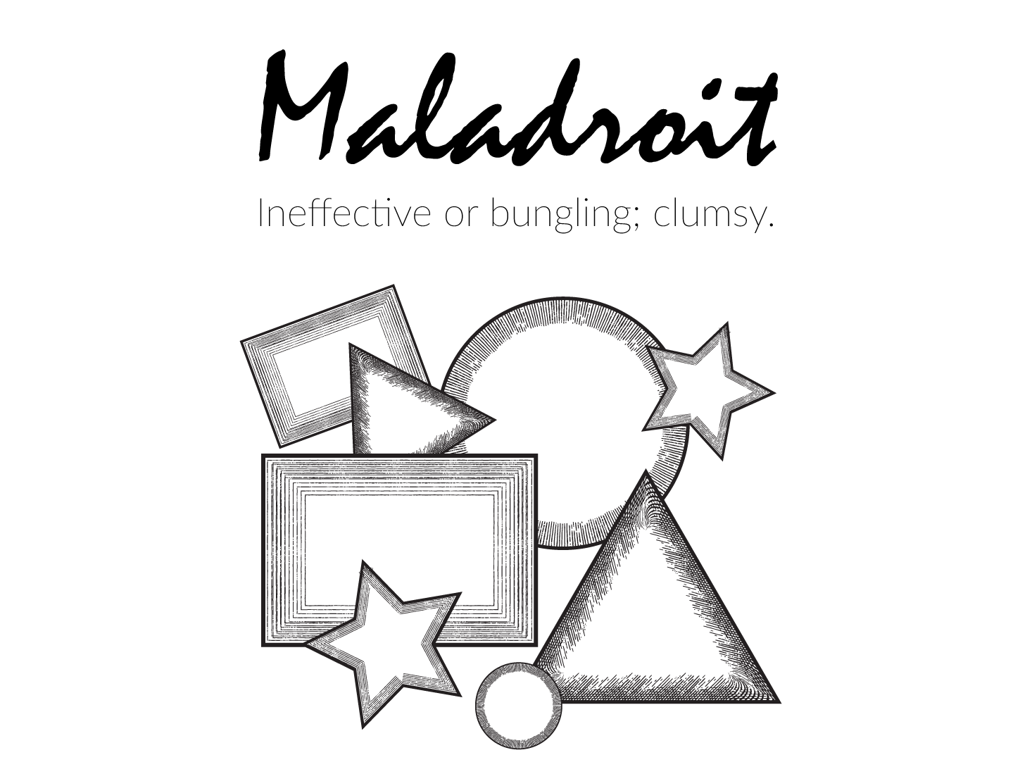 Maladroit by Aaron Birch on Dribbble